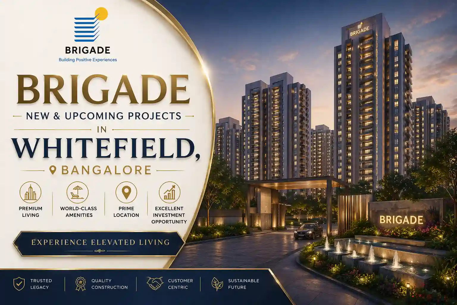 8+ Brigade New & Upcoming Projects in Whitefield, Bangalore | Pre ...